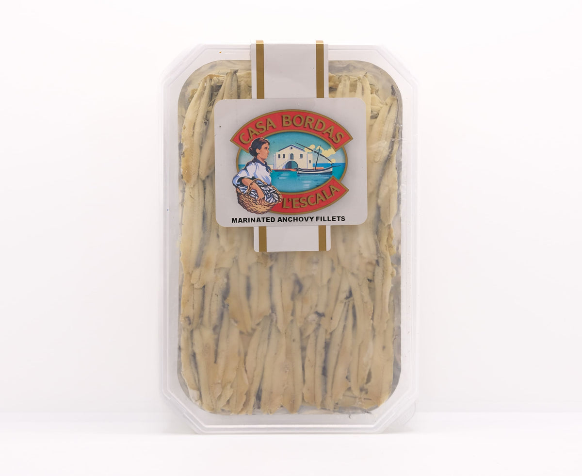 CASA BORDAS MARINATED ANCHOVIES TRAY 700G / 500G – Taste of Spain